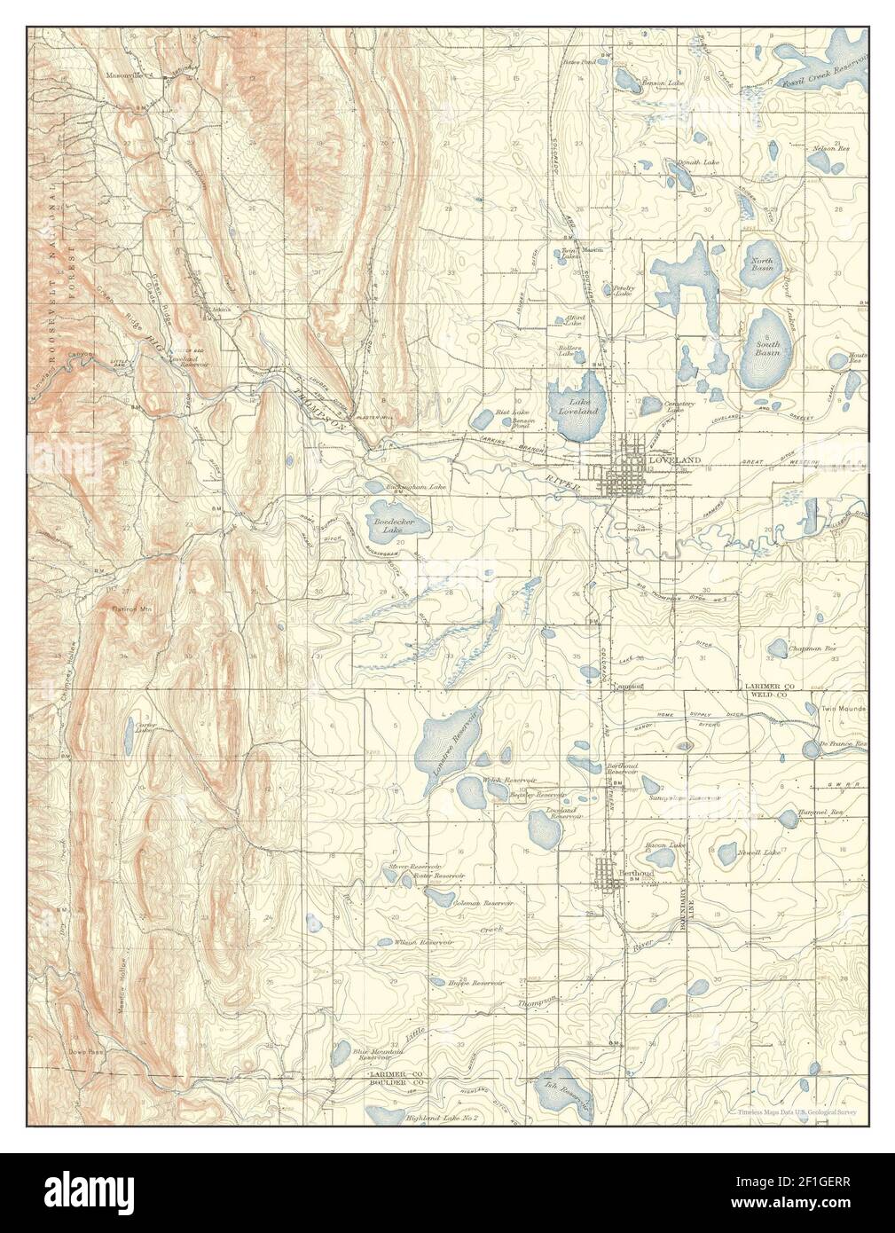 Loveland Colorado Map