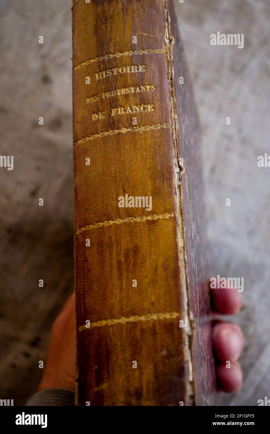 History of the french Protestants, France Stock Photo - Alamy