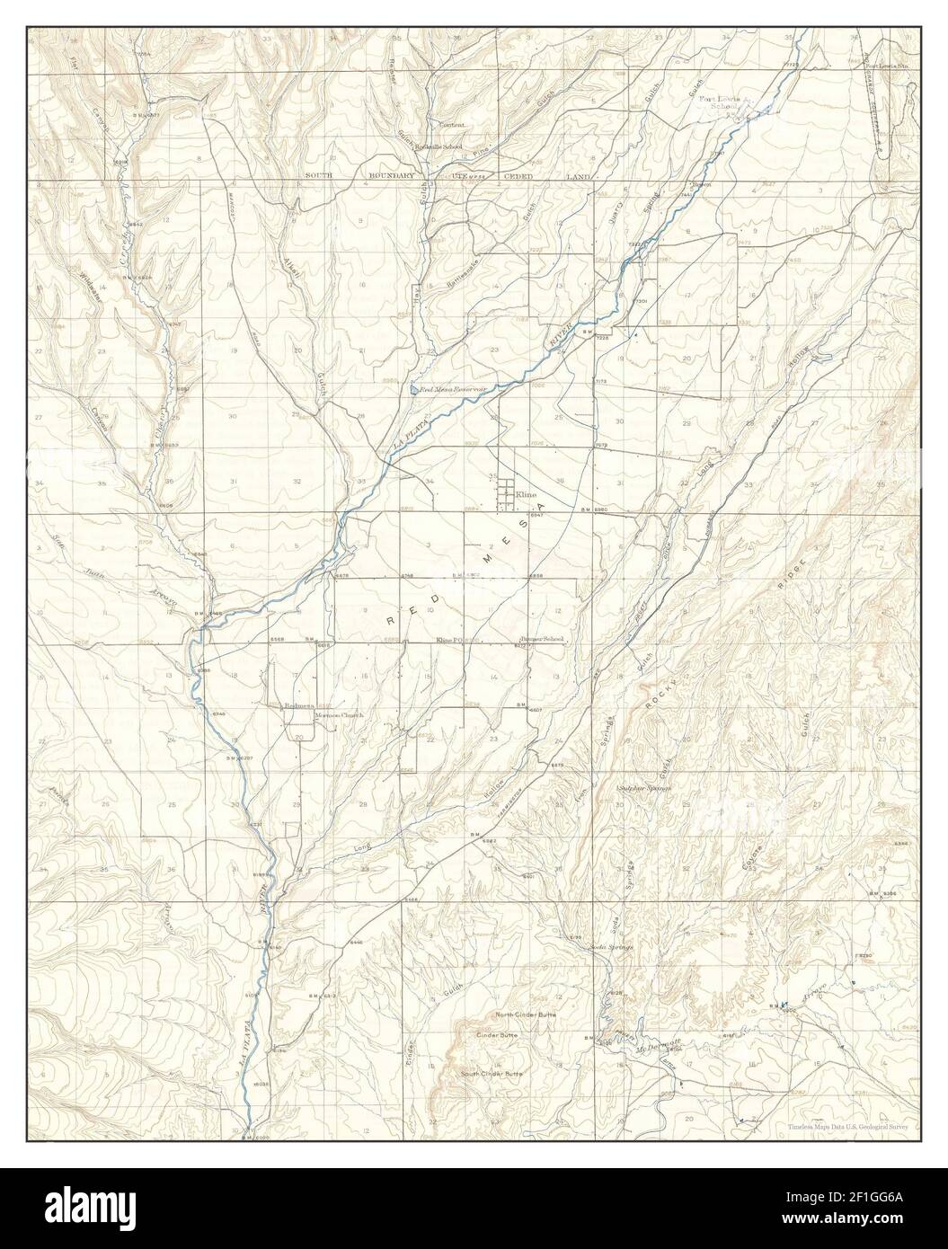 1913 colorado map hi-res stock photography and images - Alamy