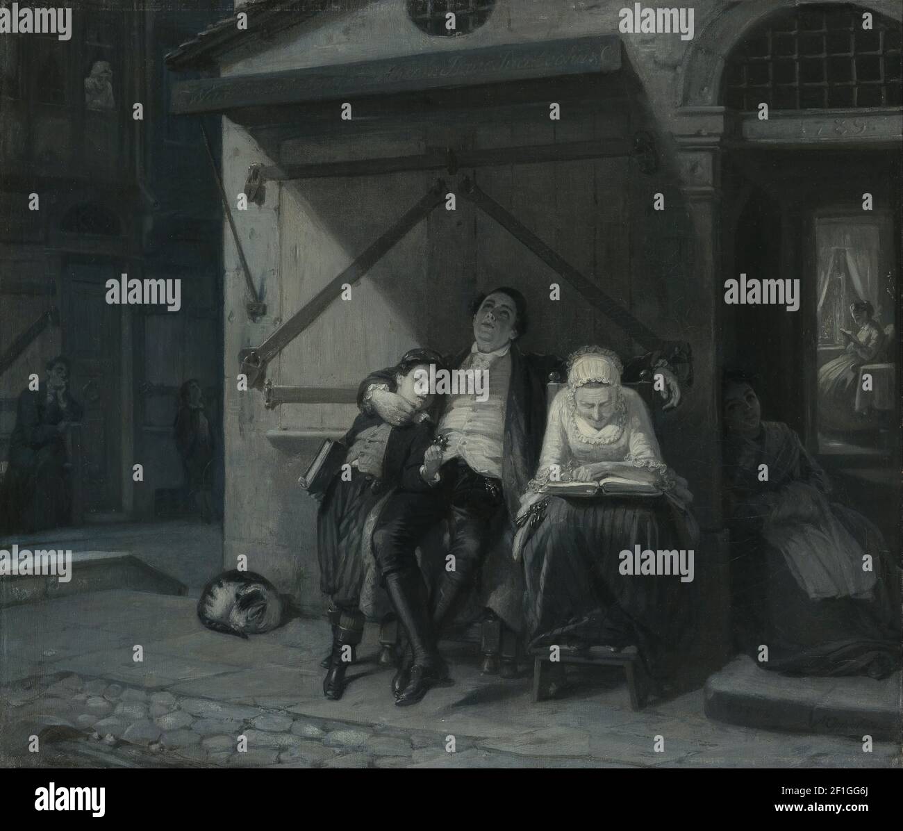 Sabbath ruhe auf der gasse hi-res stock photography and images - Alamy