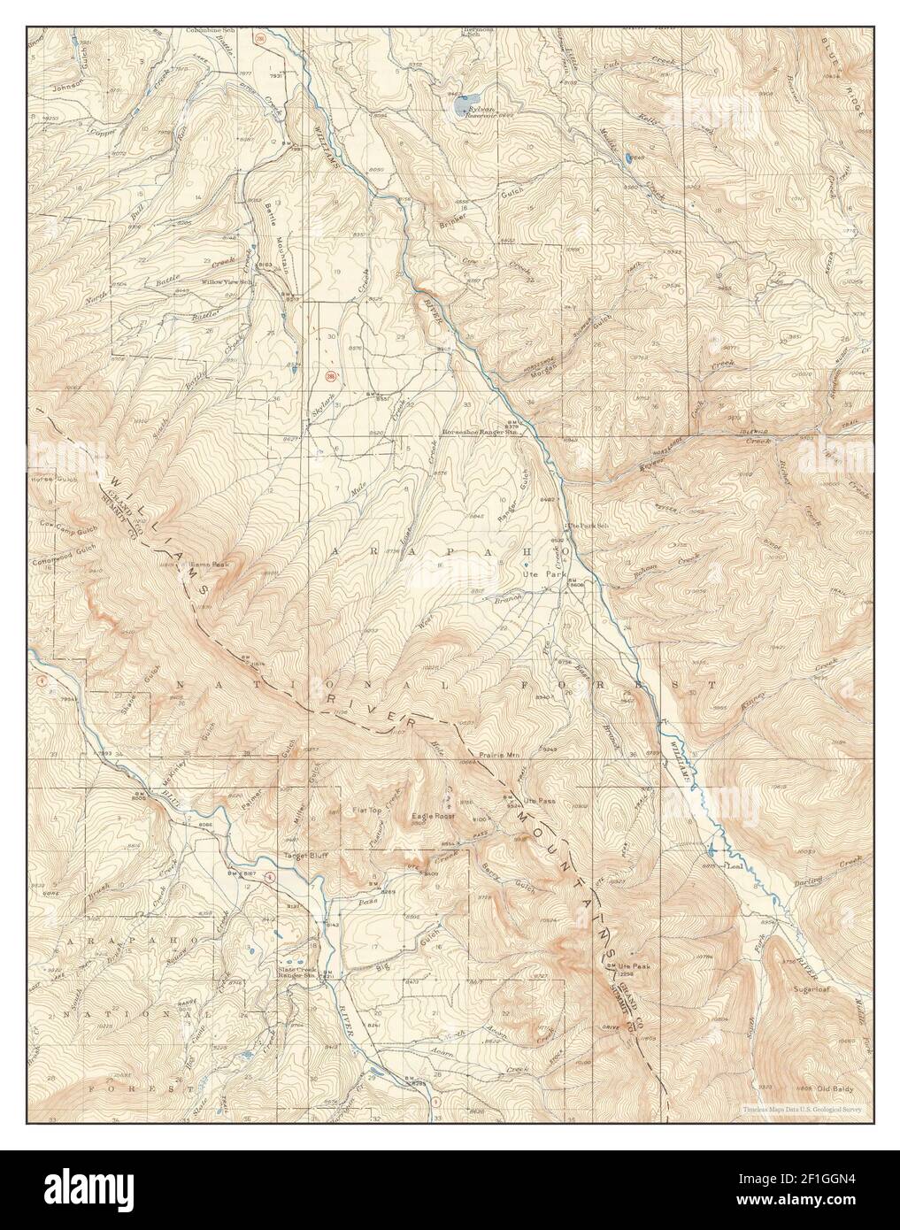 Ute peak hi-res stock photography and images - Alamy