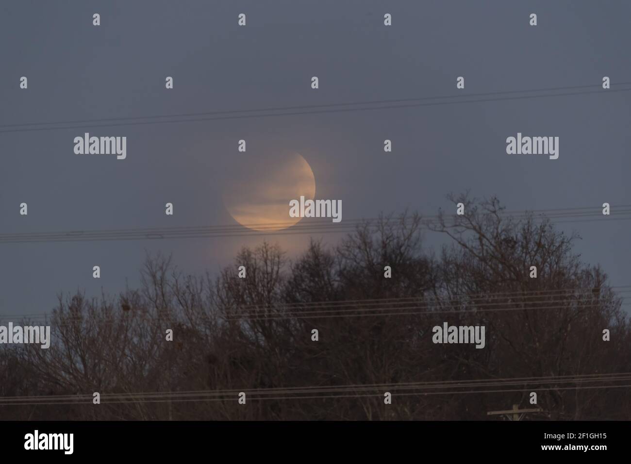 Rare lunar eclipse hi-res stock photography and images - Alamy