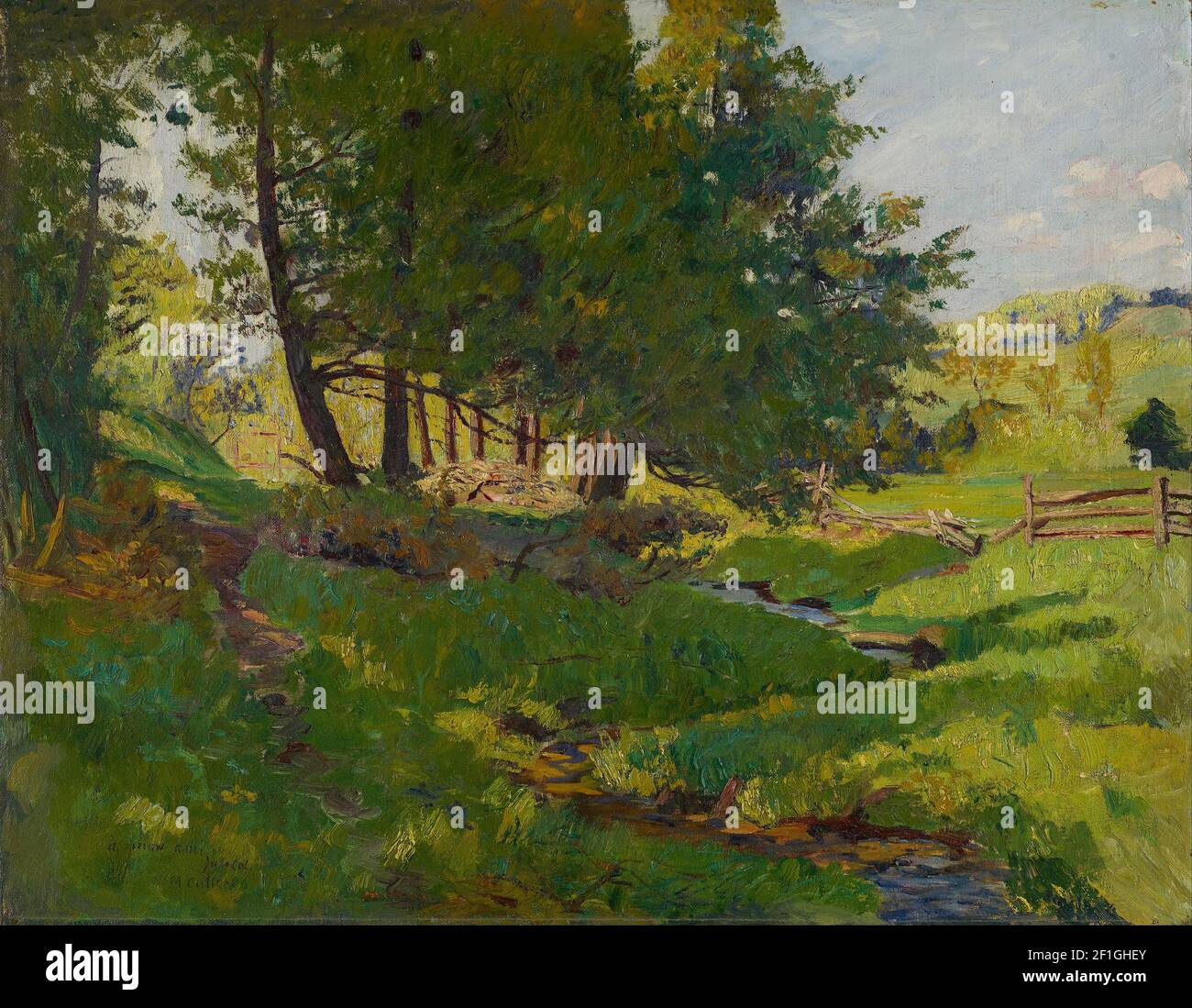 Maurice Cullen - Summer near Beaupre Stock Photo - Alamy