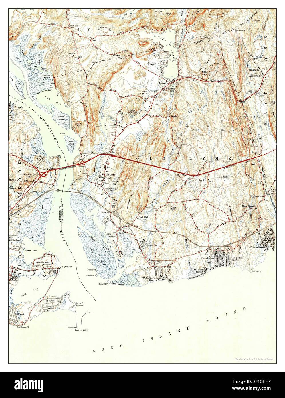 Old lyme, connecticut Cut Out Stock Images & Pictures - Alamy