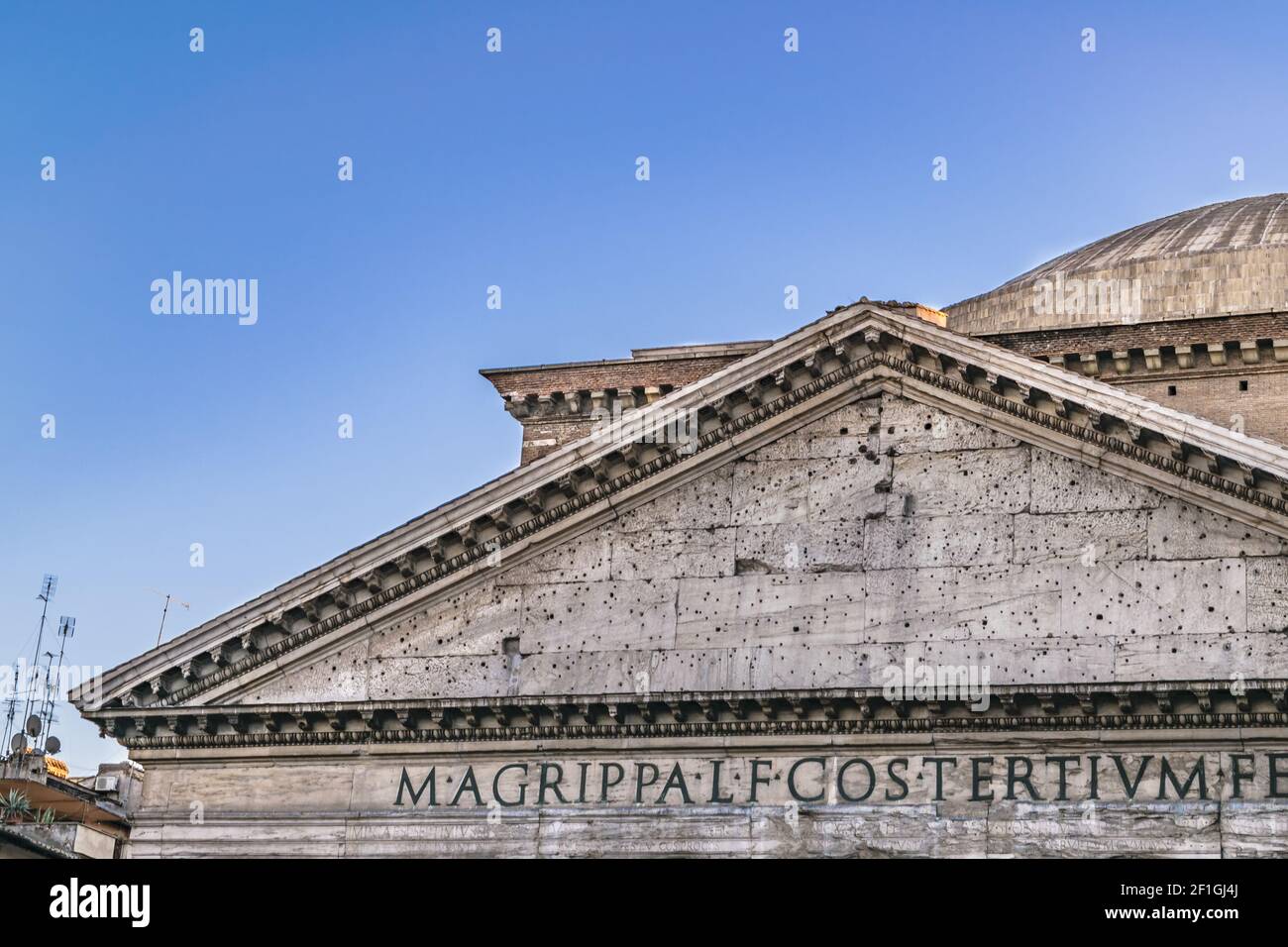 Pantheon Exterior View, Rome, Italy Stock Photo - Alamy
