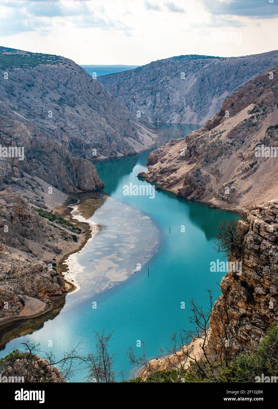 Zrmanja river canyon Stock Photo - Alamy