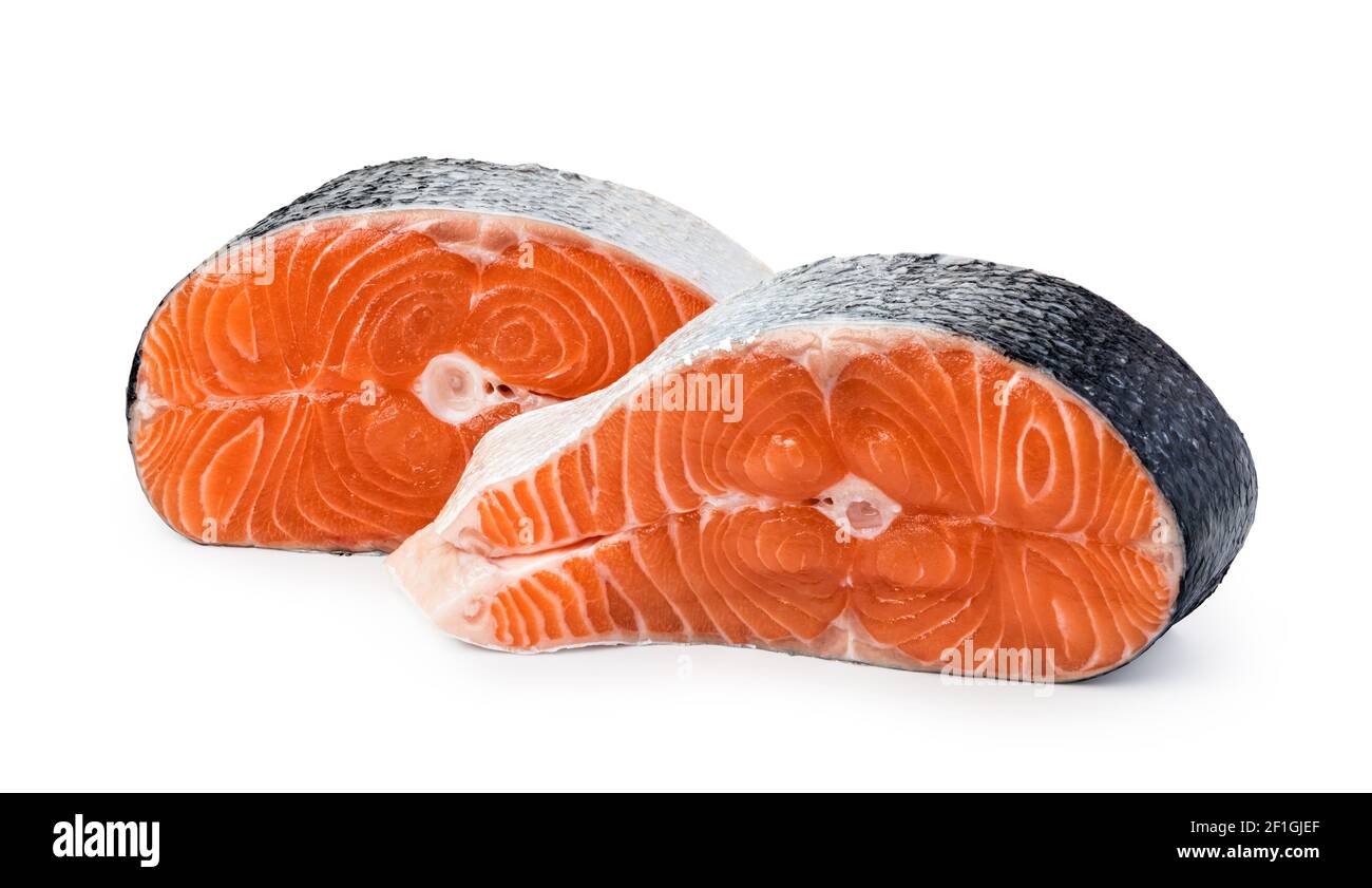 Fish slice Cut Out Stock Images & Pictures - Alamy