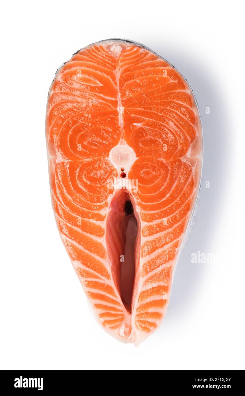 Fish slice Cut Out Stock Images & Pictures - Alamy