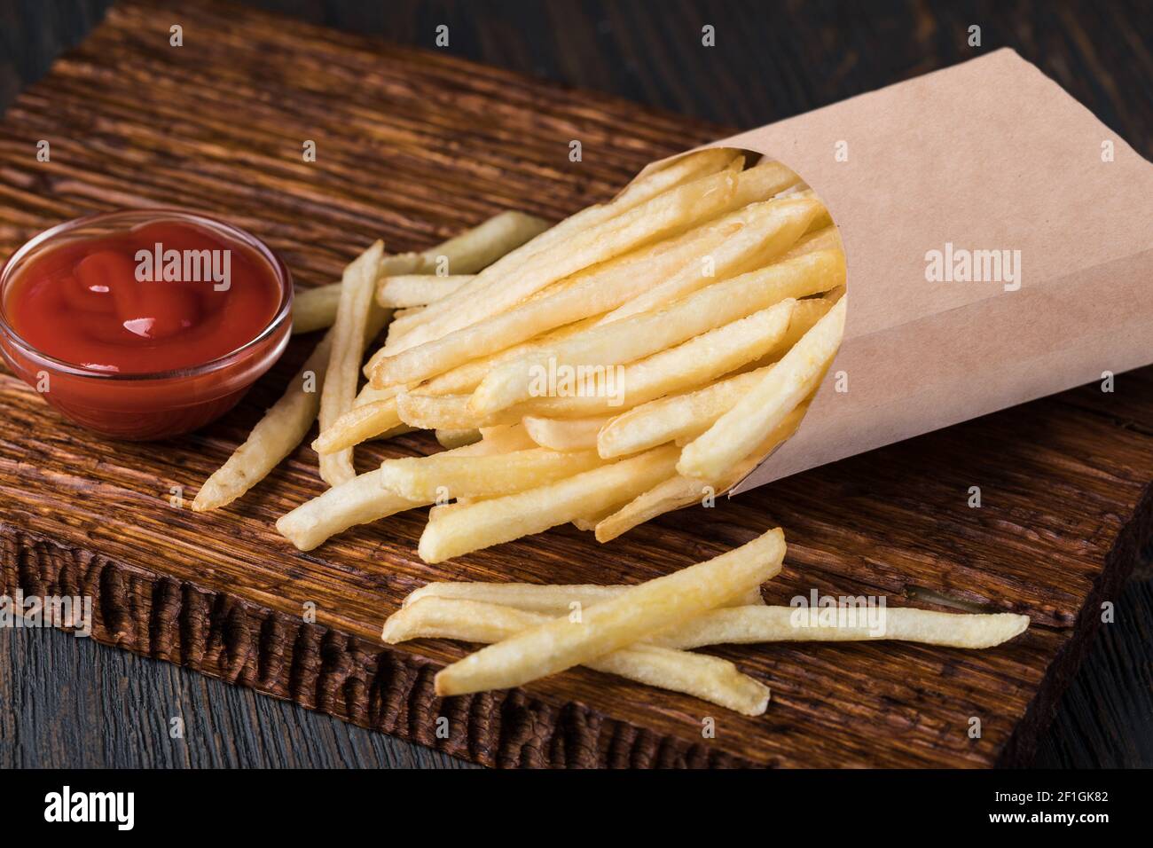 Tasty fried french fries hi-res stock photography and images - Alamy