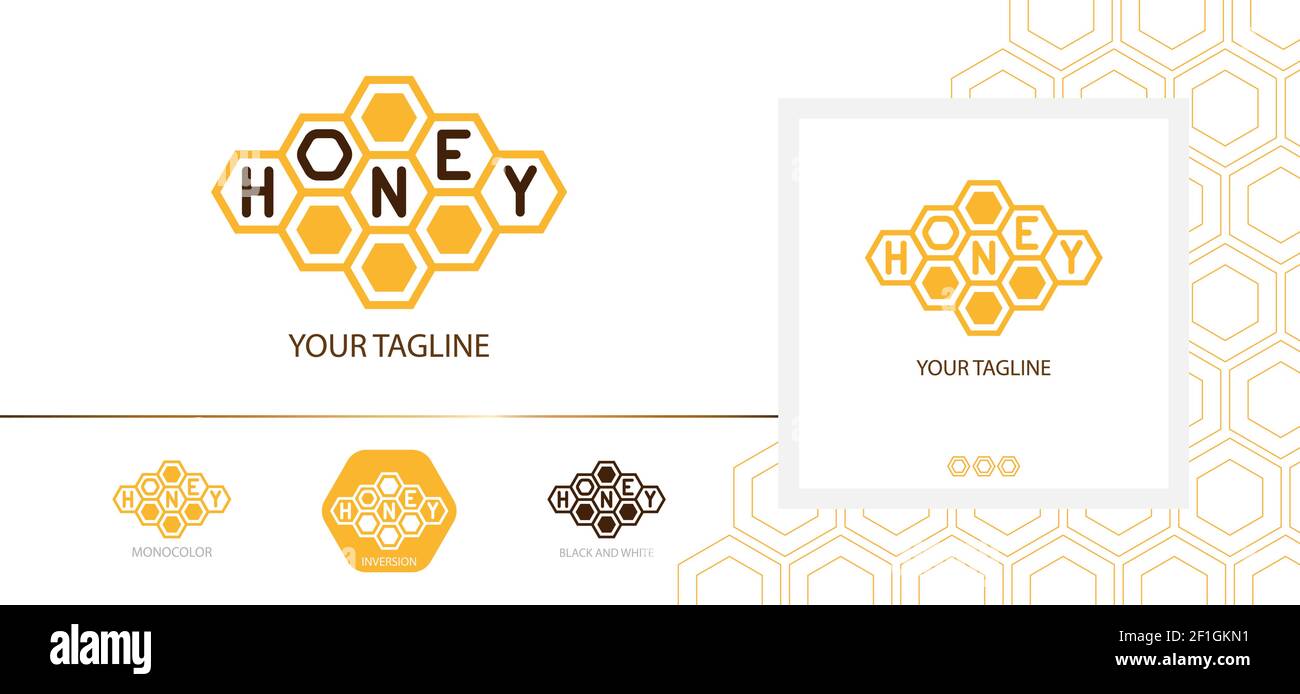 Honeycomb Logo High Resolution Stock Photography and Images - Alamy
