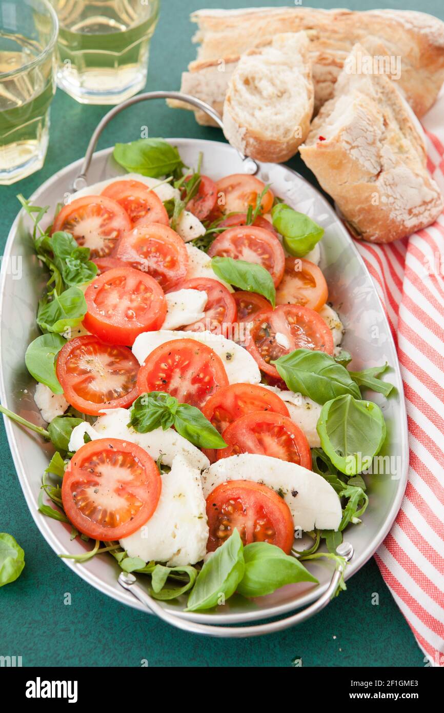Caprese ciabatta hi-res stock photography and images - Alamy