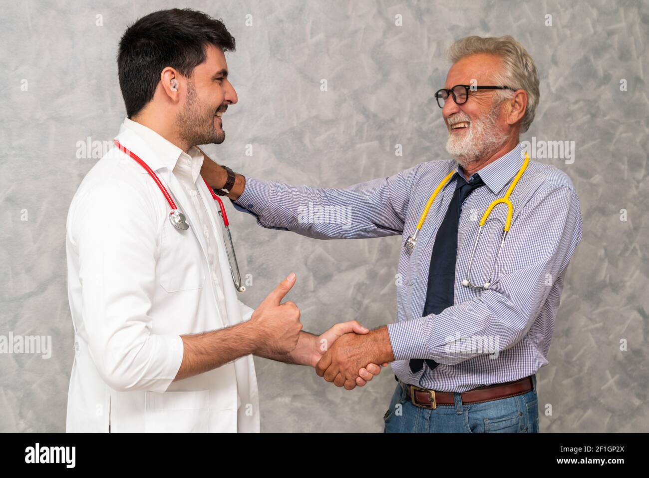 Nurse Team Handshake High Resolution Stock Photography and Images - Alamy