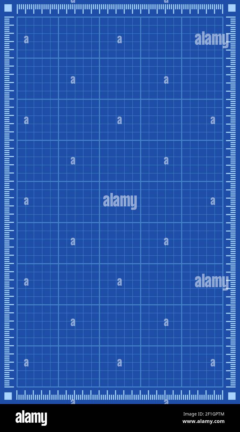Blueprint vertical background texture. Blue vector illustration Stock ...