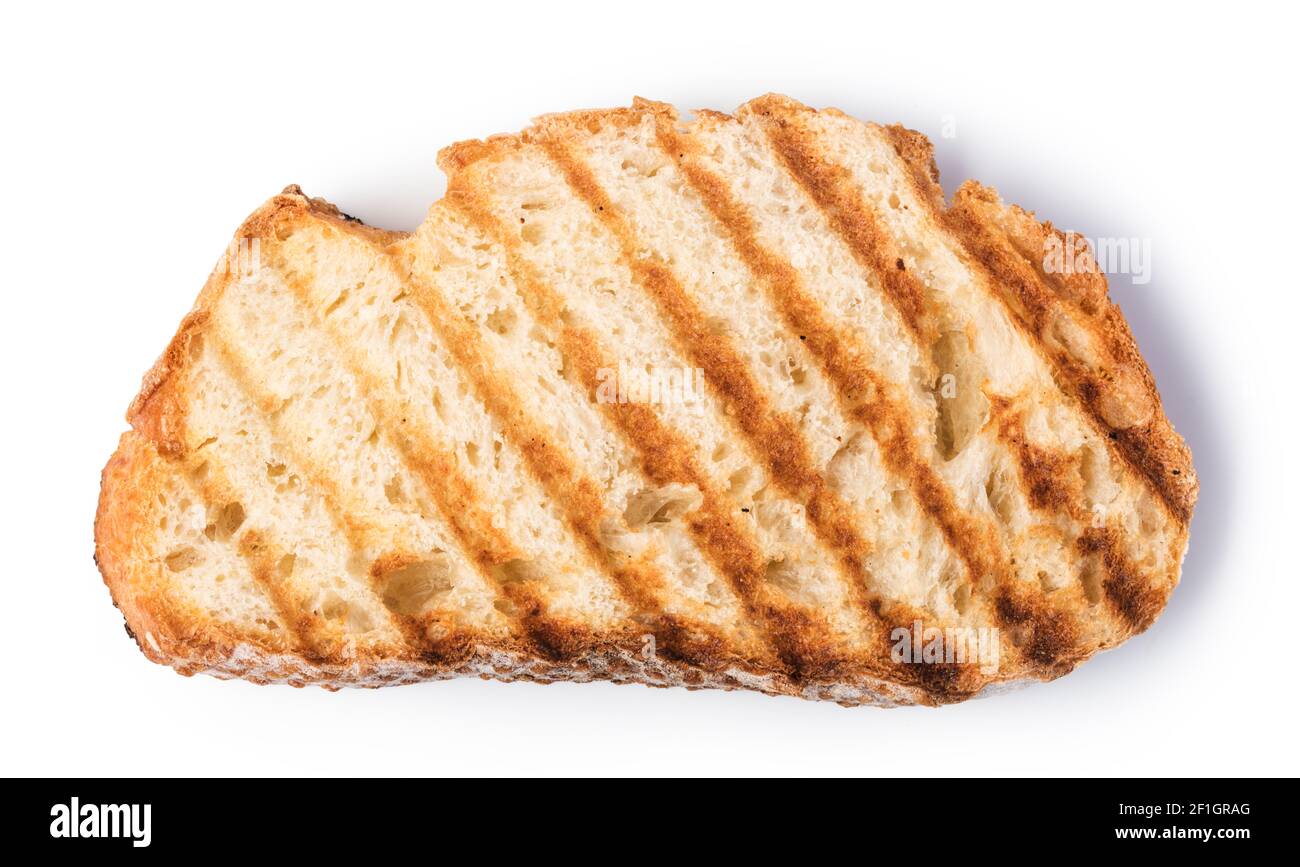 Toasted bread slices Cut Out Stock Images & Pictures - Alamy