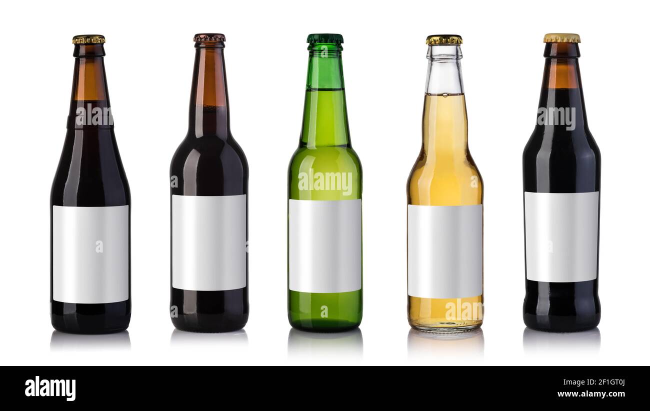 Bottles of beer Stock Photo - Alamy