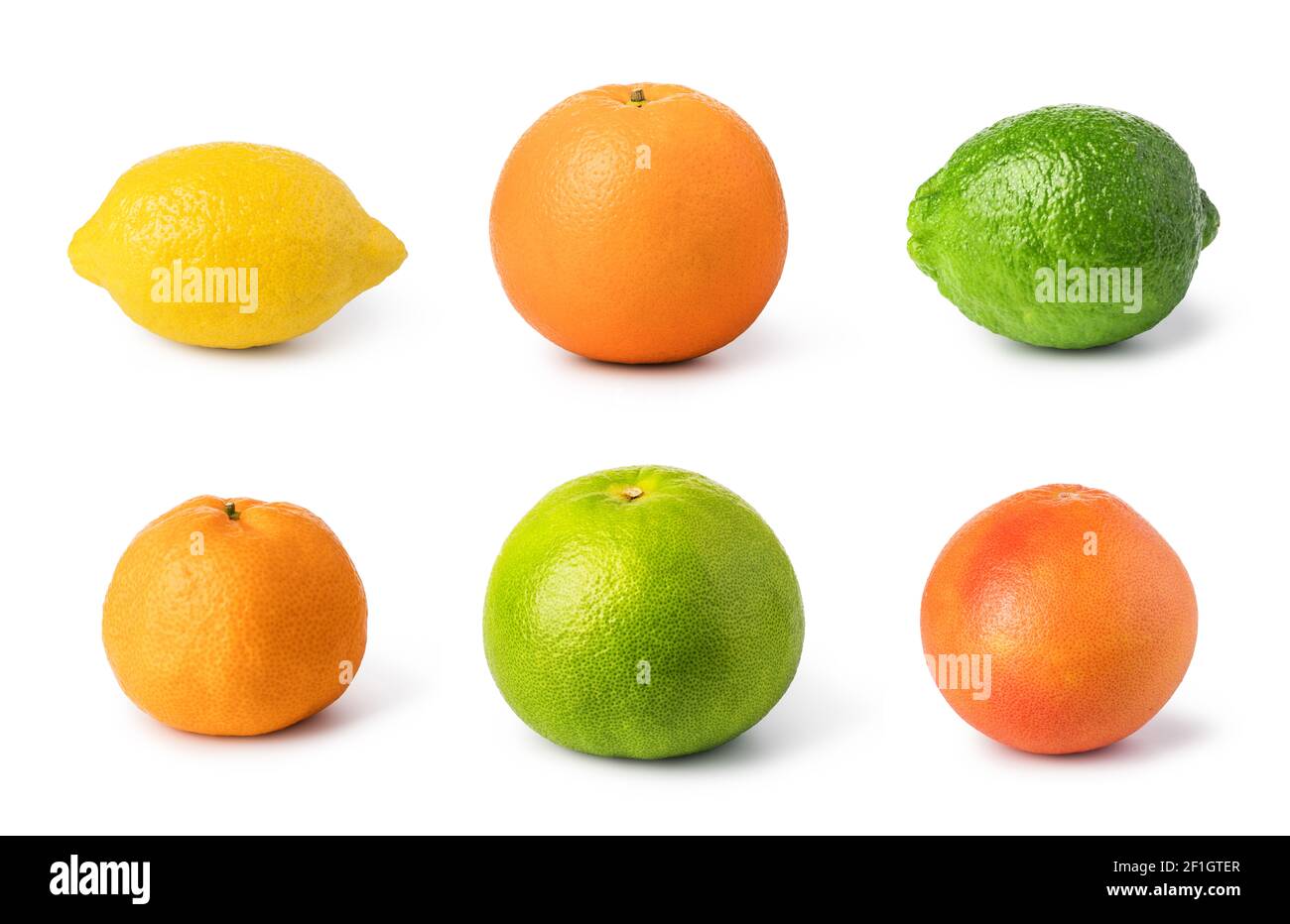 Citrus fruit set Stock Photo - Alamy
