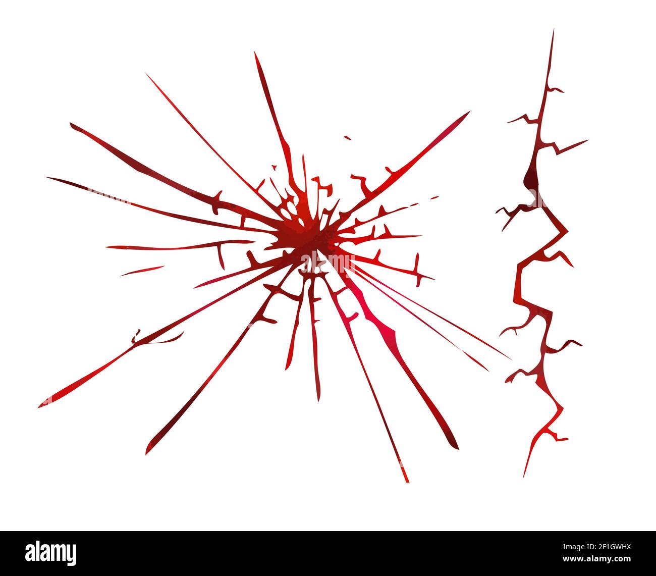 Bloody drops Stock Vector Images - Alamy