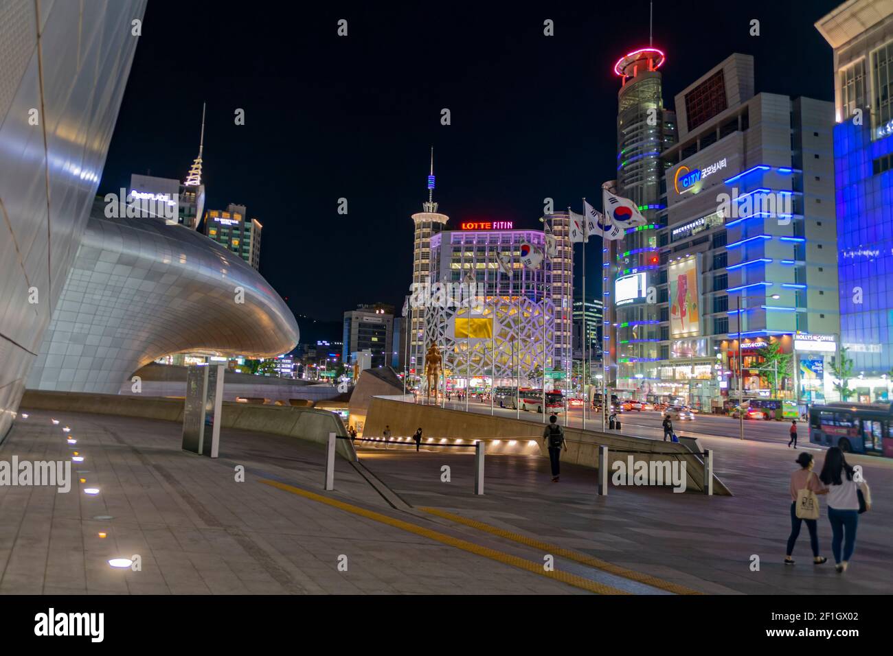 Seoul, South Korea. 25th May, 2017. Dongdaemun Design Plaza is major ...