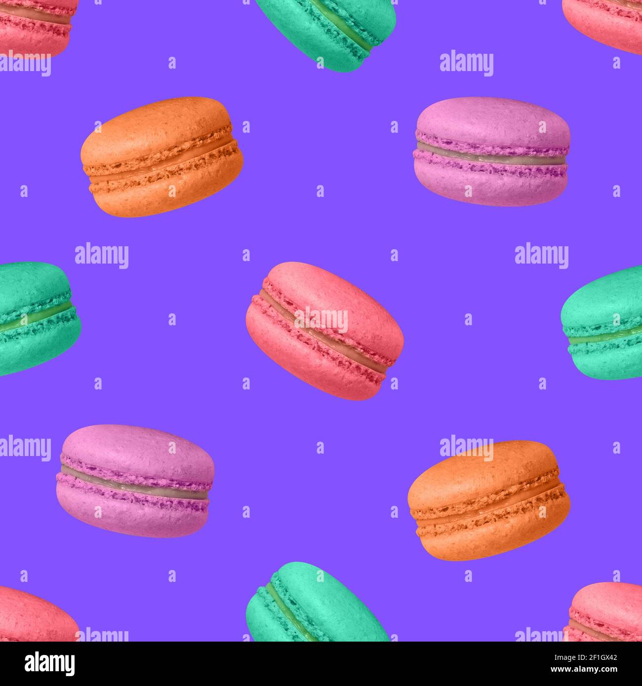 Macaron pattern hi-res stock photography and images - Alamy