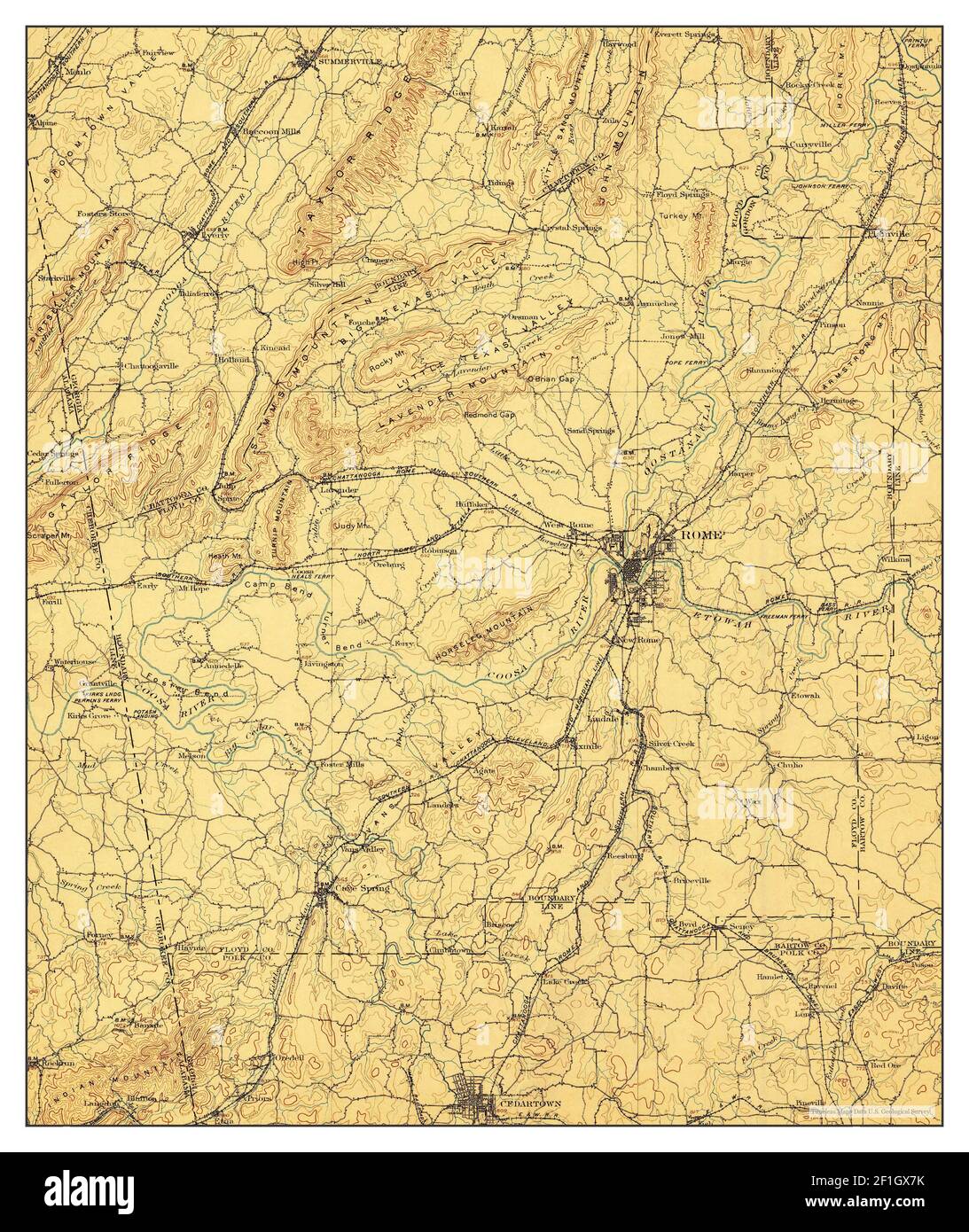 Route to rome Cut Out Stock Images & Pictures - Alamy