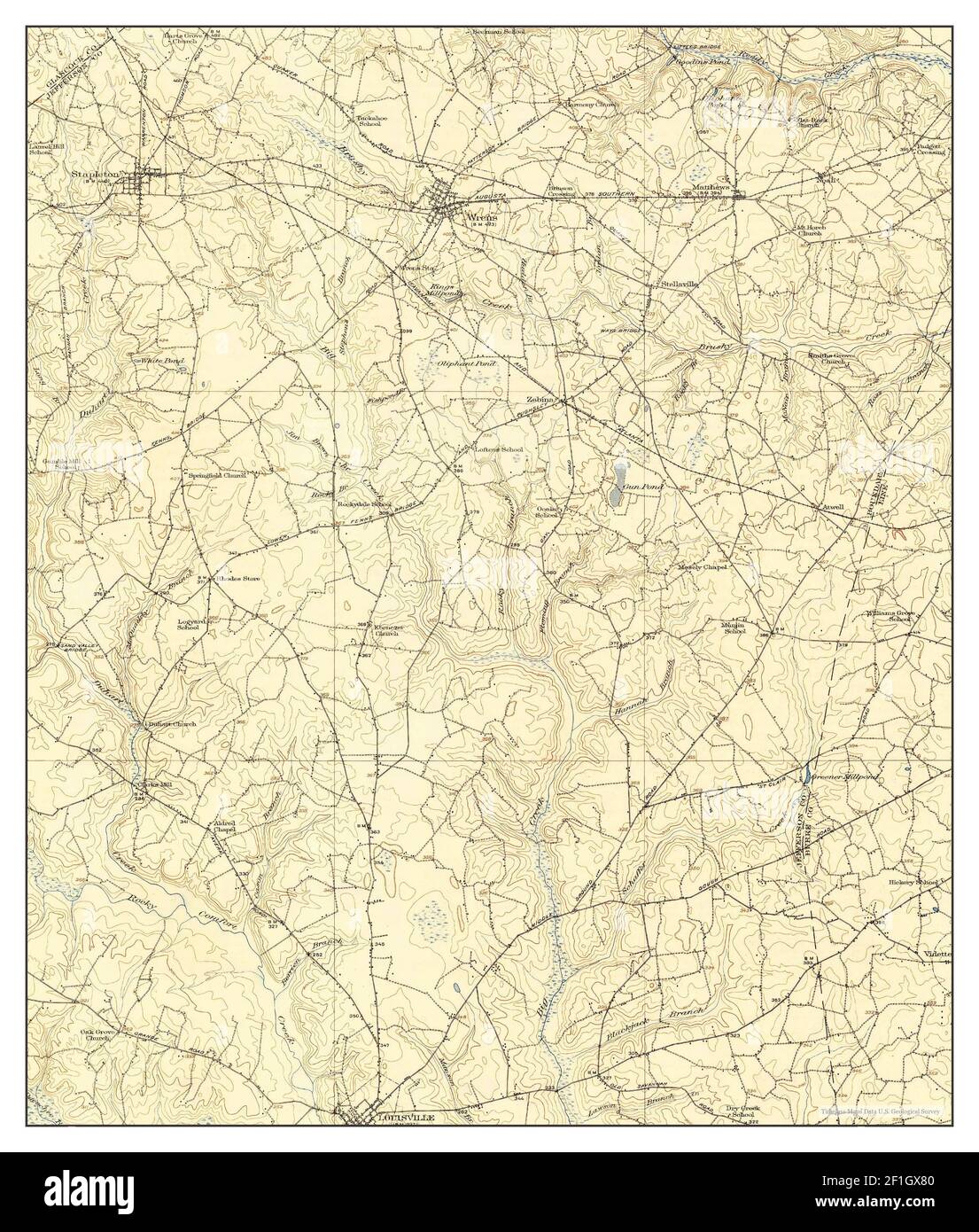 Stapleton map hi-res stock photography and images - Alamy