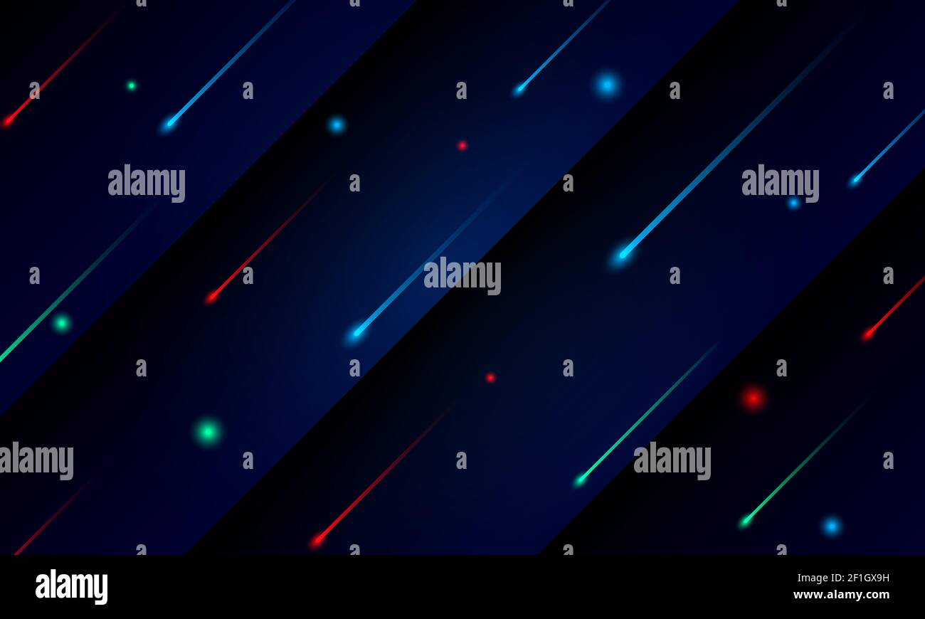 Abstract colorful light rays background. Vector illustration Stock ...