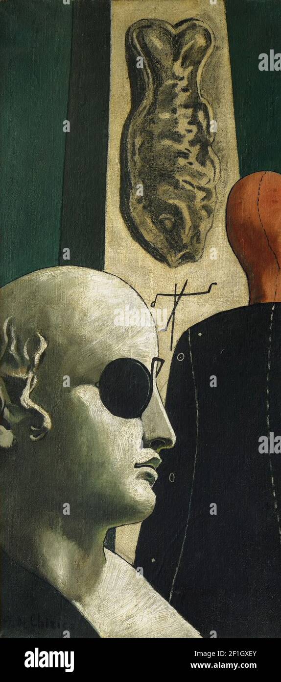 Giorgio De Chirico - The Nostalgia of the Poet Stock Photo - Alamy