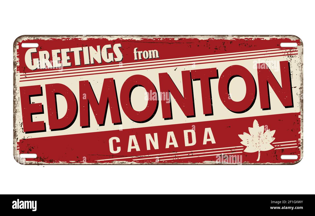 Old edmonton Stock Vector Images - Alamy