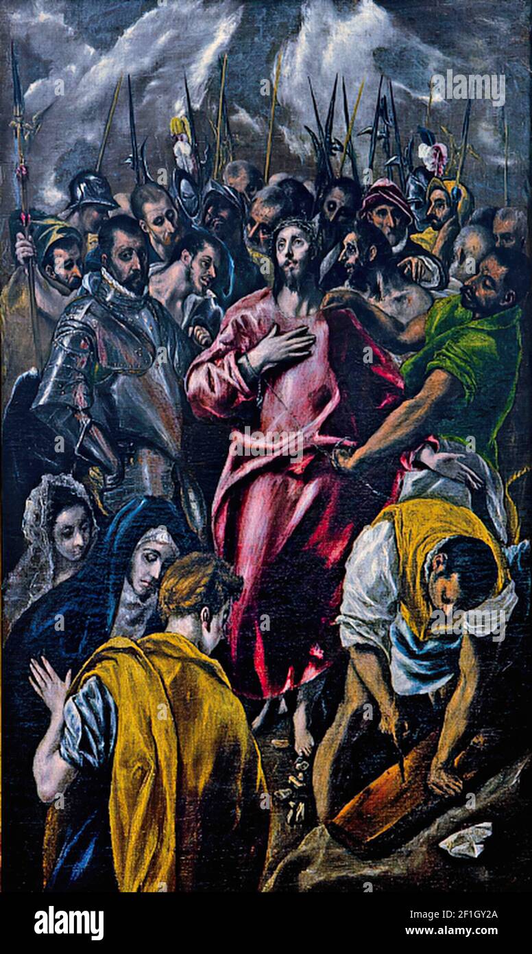 El Expolio de El Greco, de Orgaz (Toledo Stock Photo - Alamy