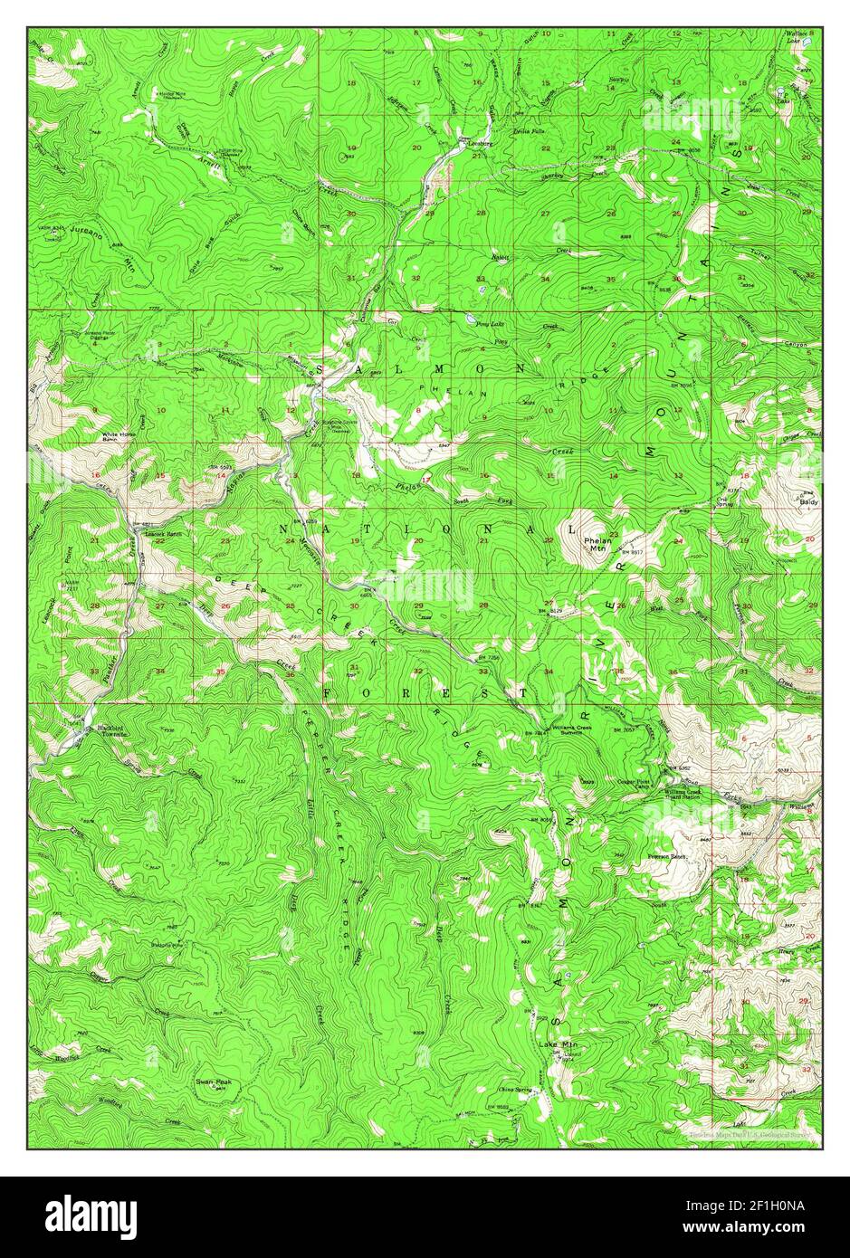 Map of leesburg Cut Out Stock Images & Pictures - Alamy