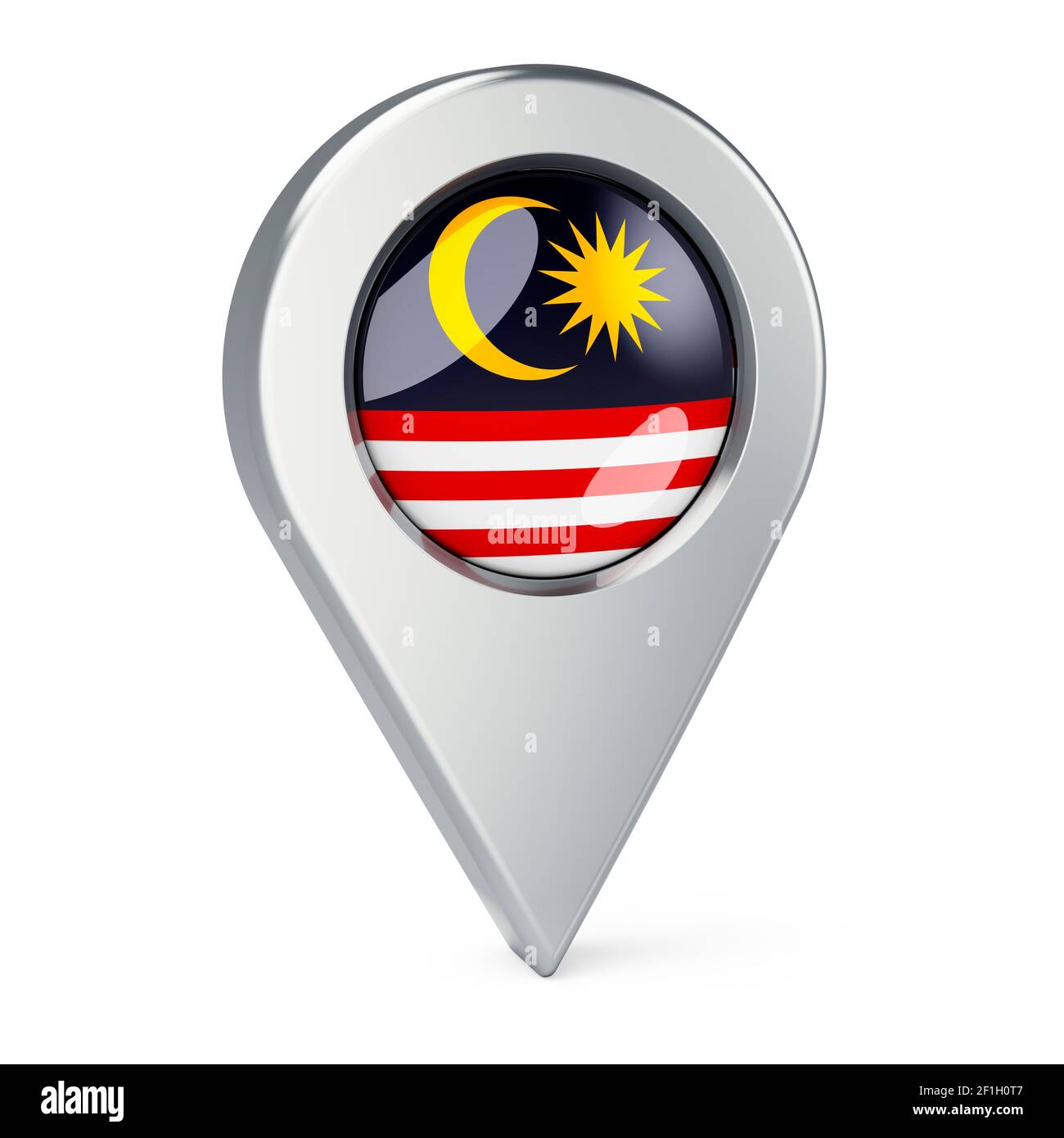 Malaysia map pin hi-res stock photography and images - Alamy