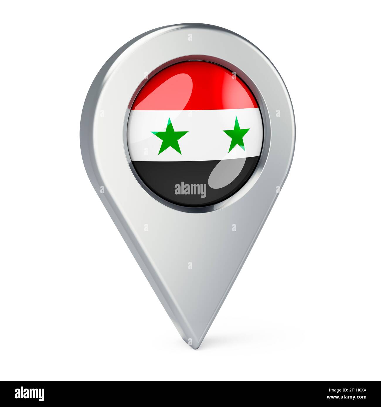 Syria map 3d hi-res stock photography and images - Alamy