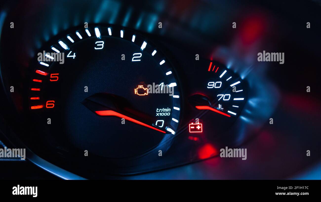 Digital tachometer hi-res stock photography and images - Alamy