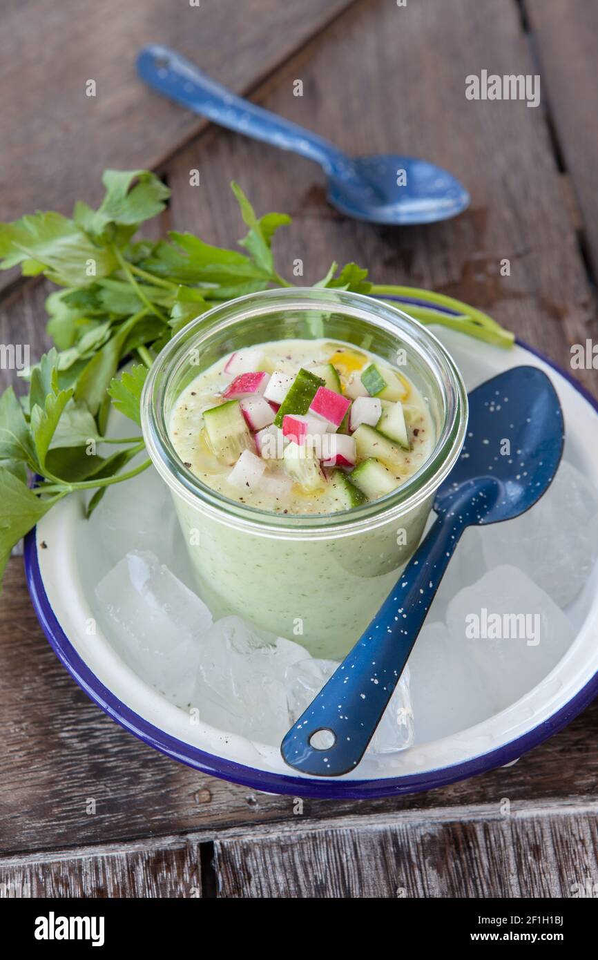 Ice soup hi-res stock photography and images - Alamy