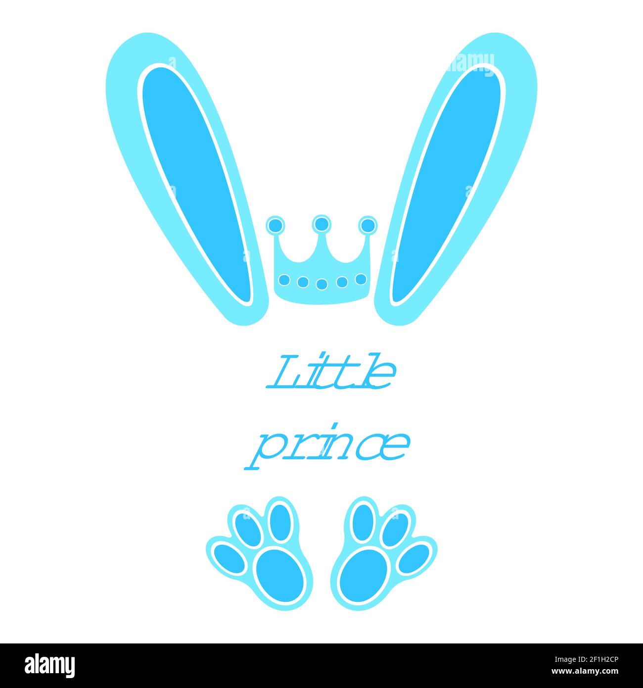 Blue Bunny Ears