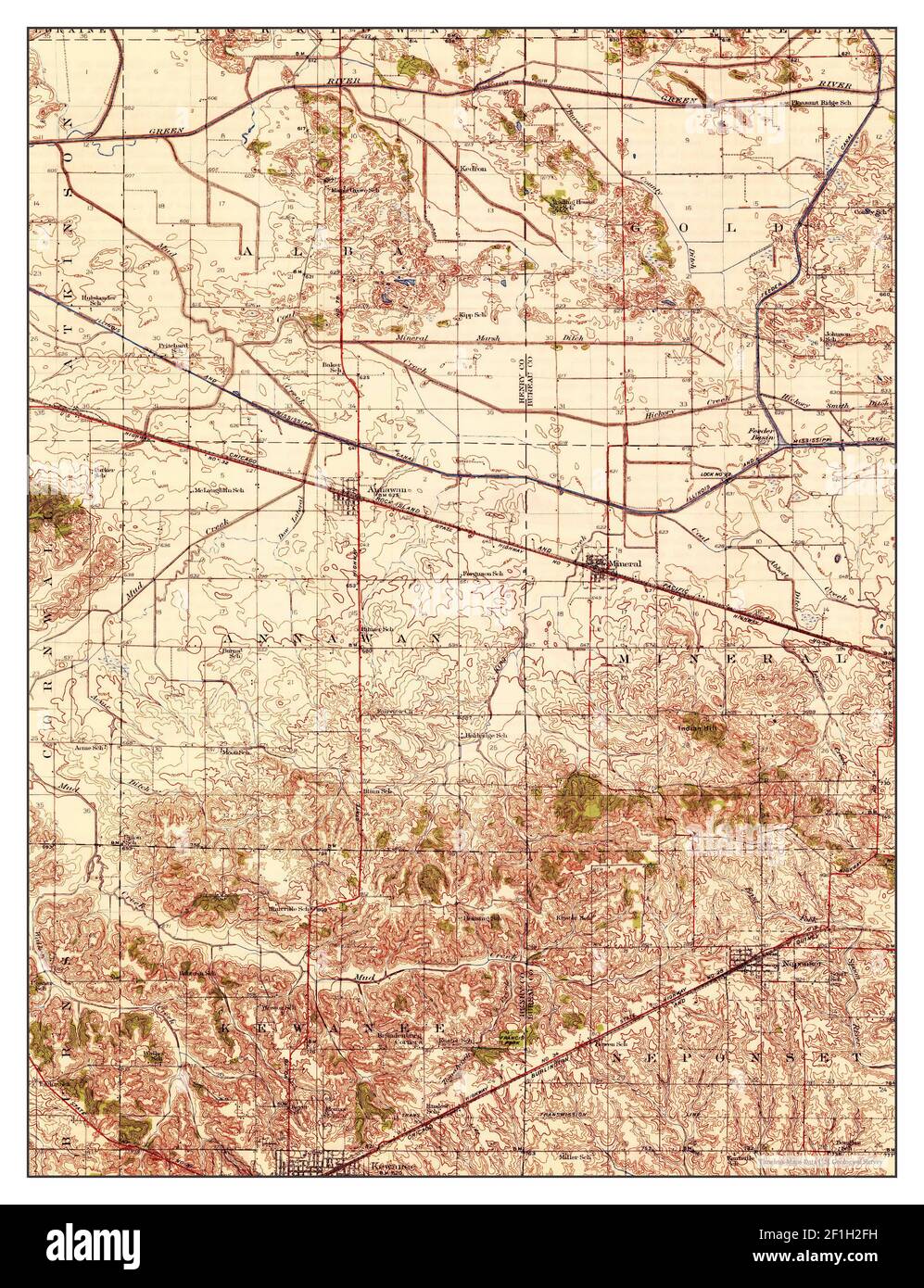 Map of annawan hi-res stock photography and images - Alamy