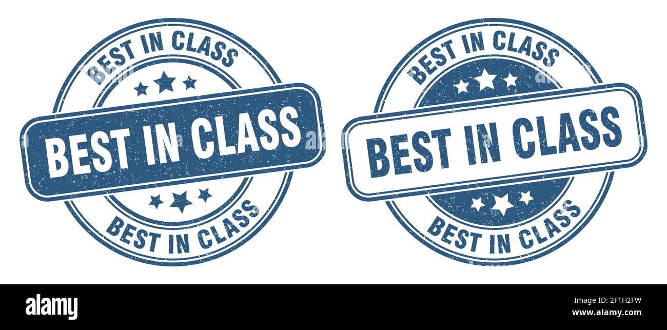 Best In Class Stamp Best In Class Sign Round Grunge Label Stock Vector Image And Art Alamy