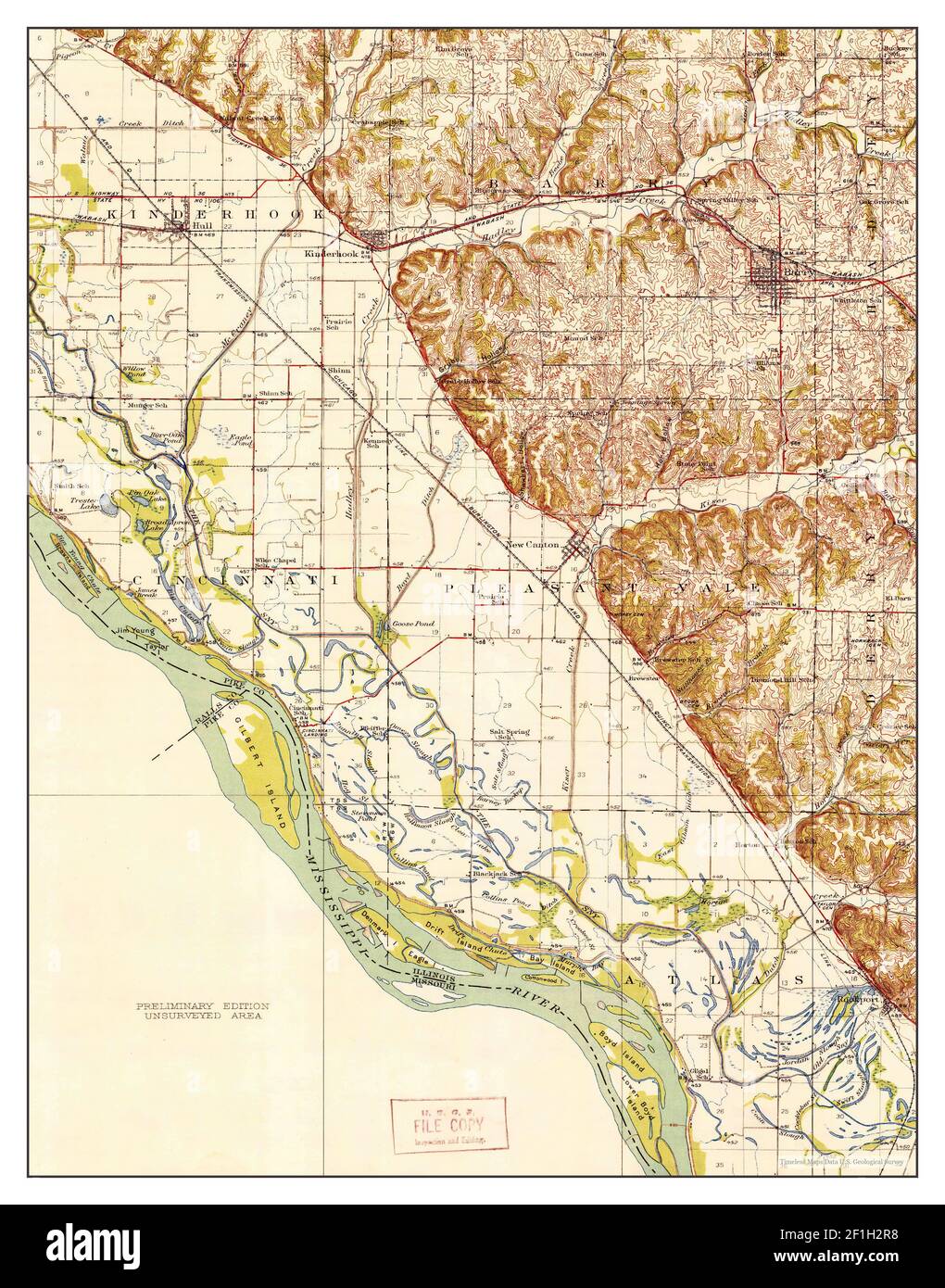 Map of barry Cut Out Stock Images & Pictures - Alamy