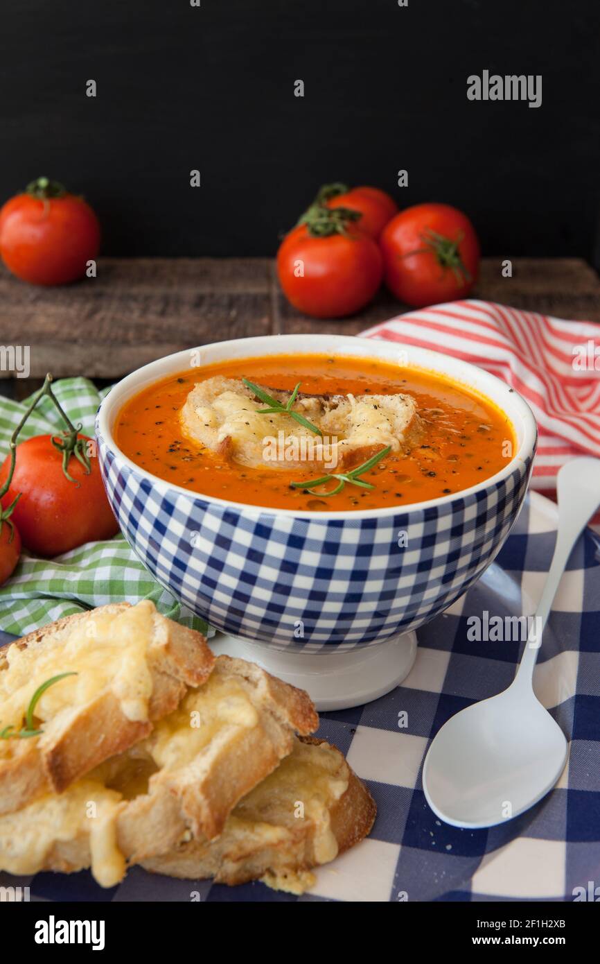 Hearty tomato soup hi-res stock photography and images - Alamy