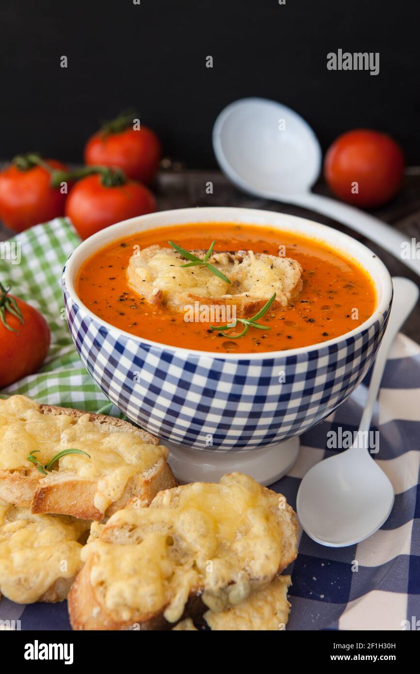 Hearty tomato soup hi-res stock photography and images - Alamy