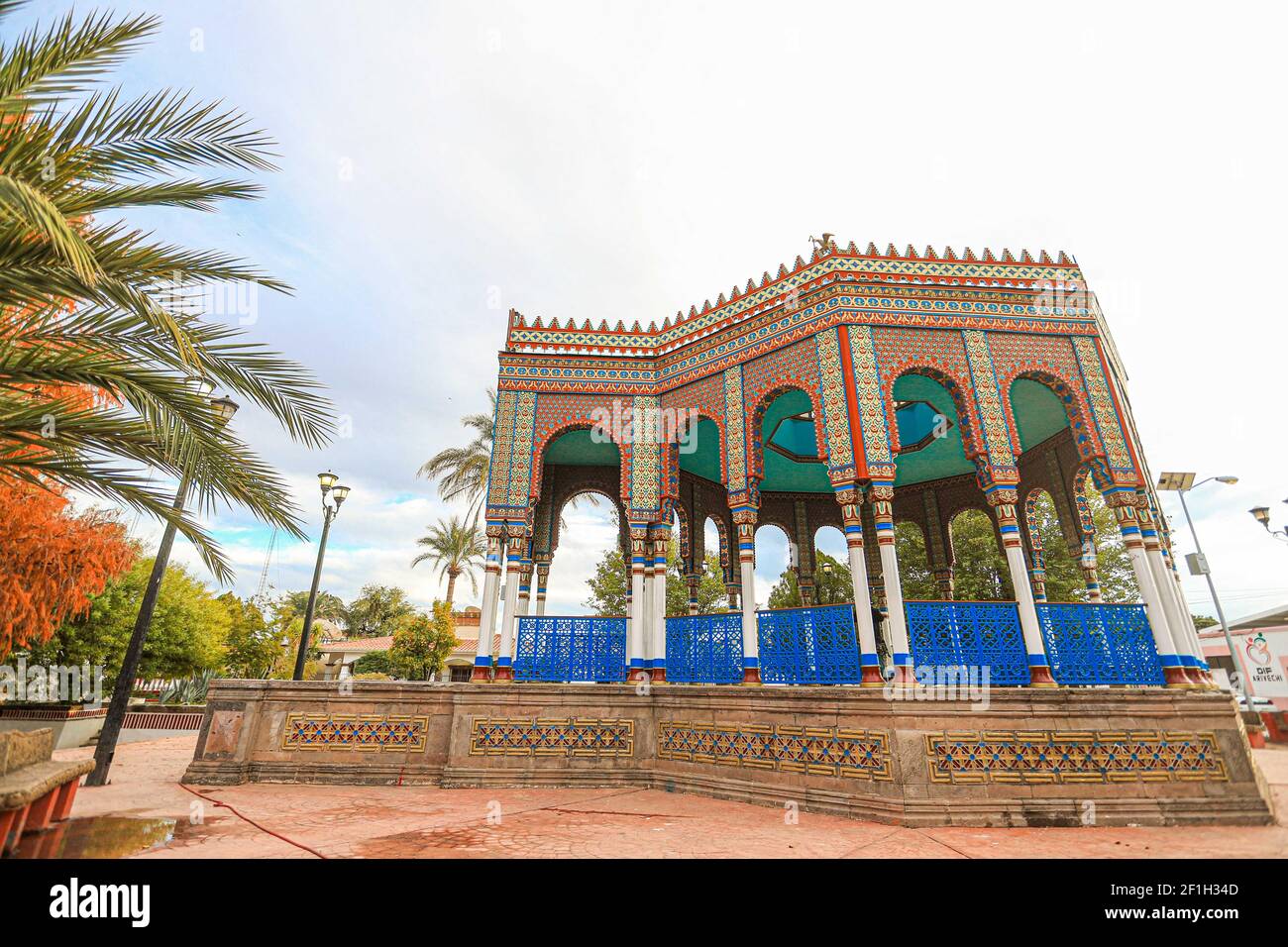 Kiosco morisco moorish kiosk in hi-res stock photography and images - Alamy
