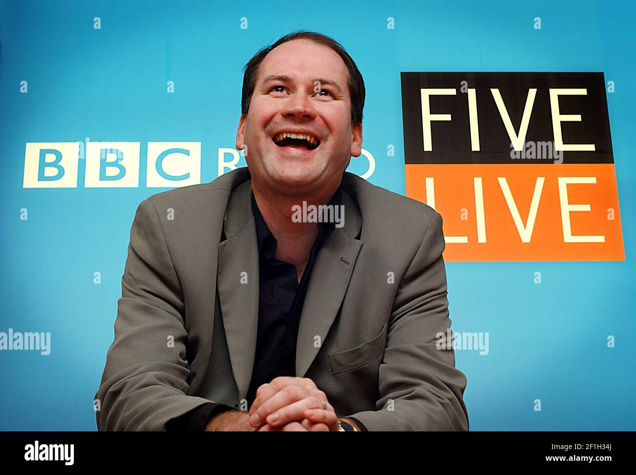 CONTROLLER OF RADIO 5, BOB SHENNAN.11 December 2001 PHOTO ANDY PARADISE ...