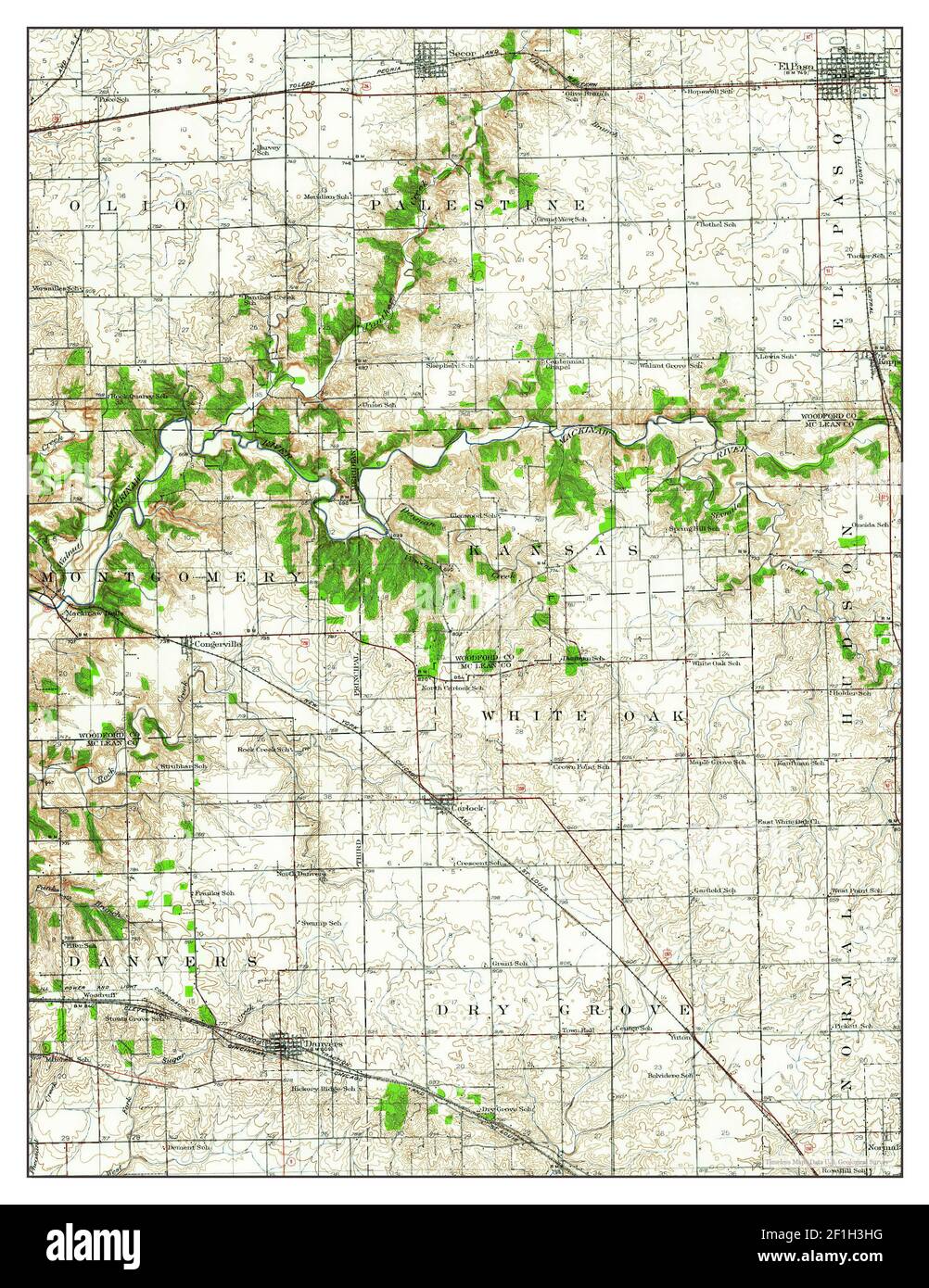 Map of danvers hi-res stock photography and images - Alamy