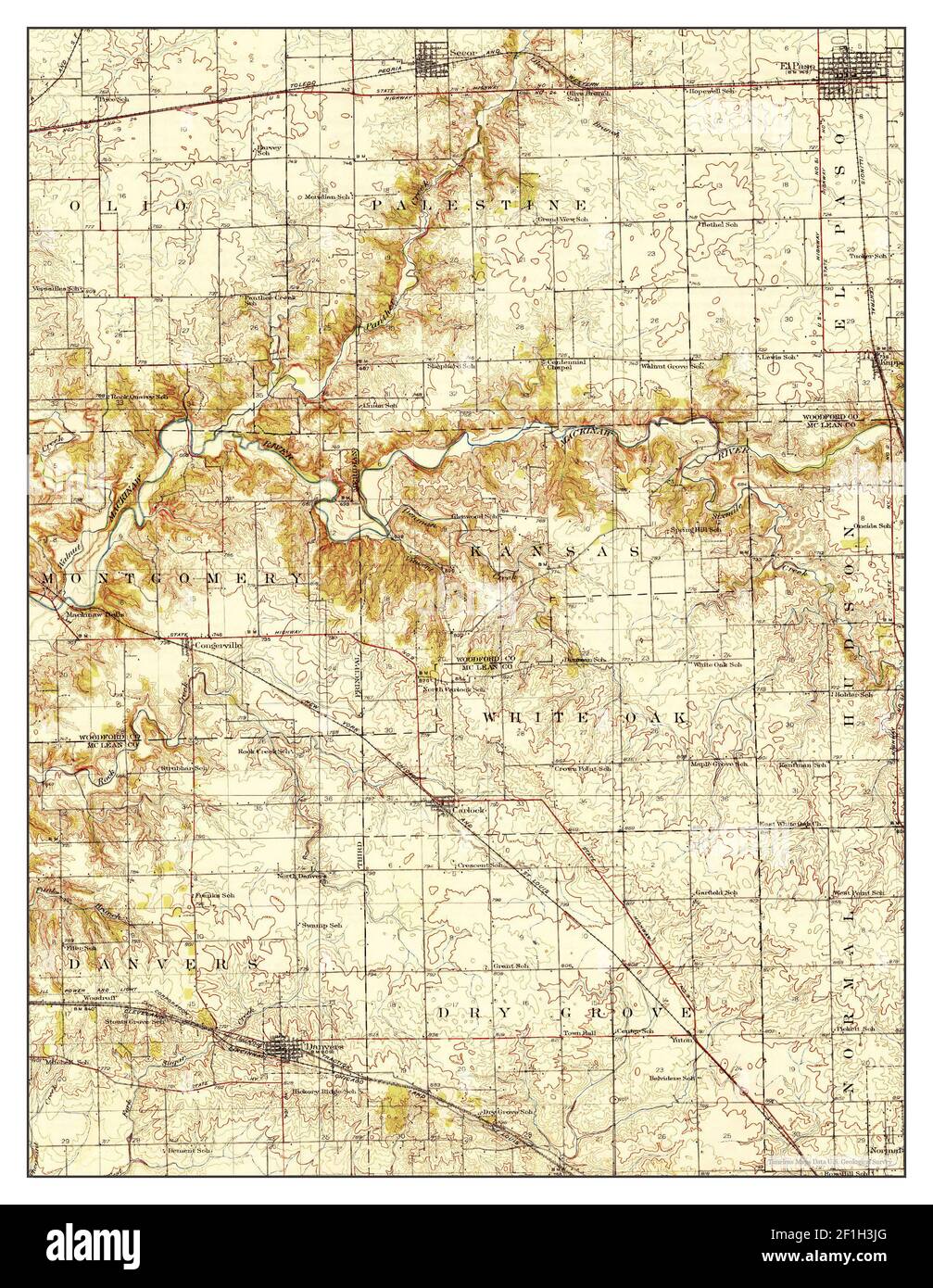 Map of danvers hi-res stock photography and images - Alamy