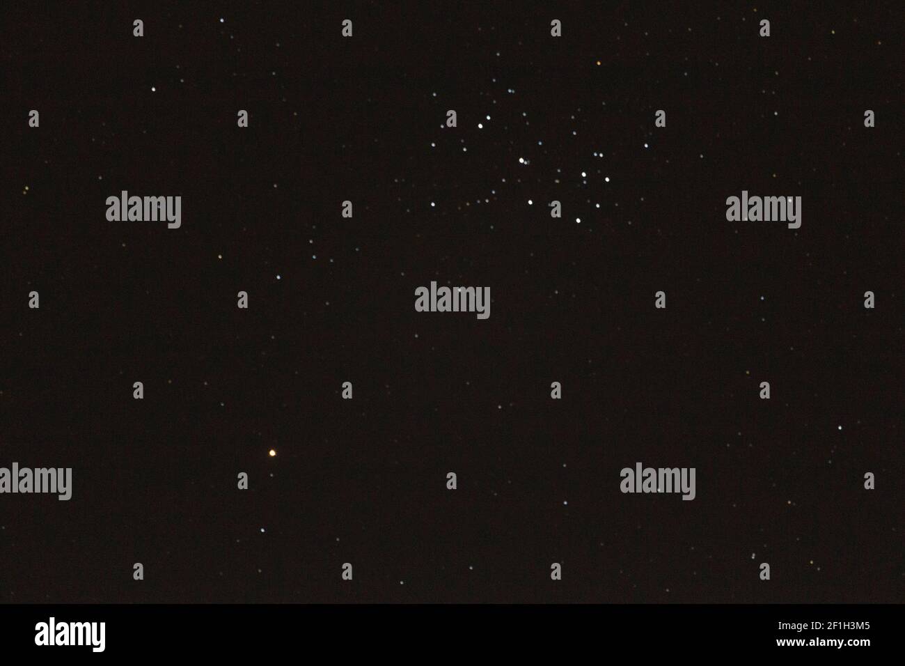 Pleiades and Mars Stock Photo - Alamy