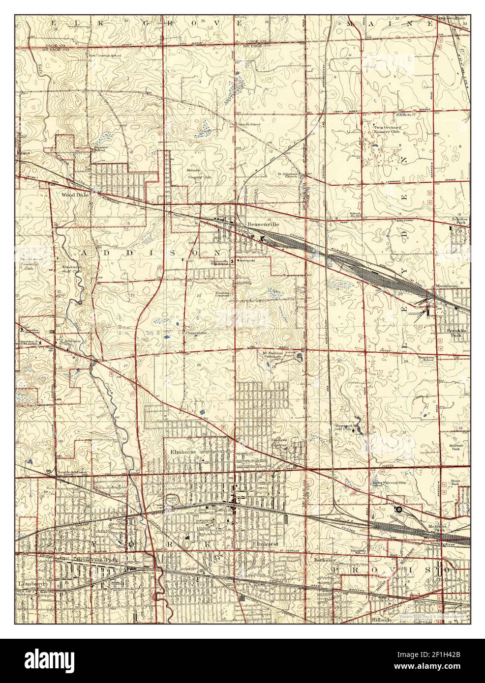 Elmhurst Map