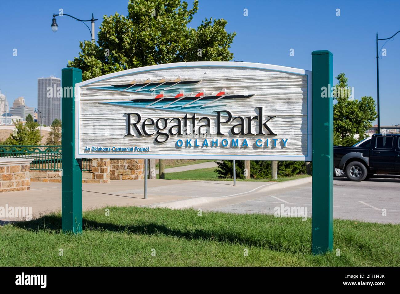 City park sign hi-res stock photography and images - Alamy