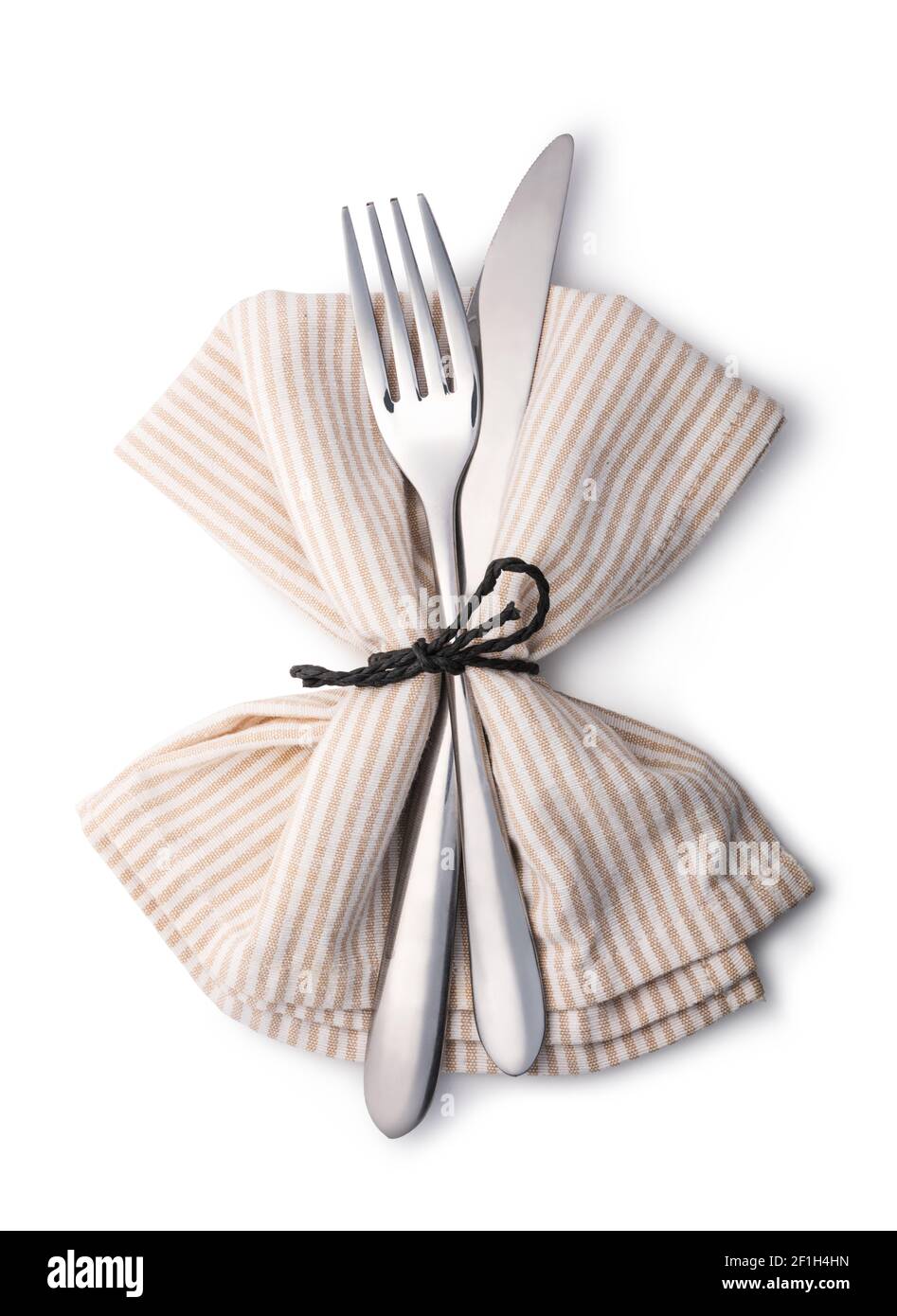 Set cutlery dinner table Cut Out Stock Images & Pictures - Alamy