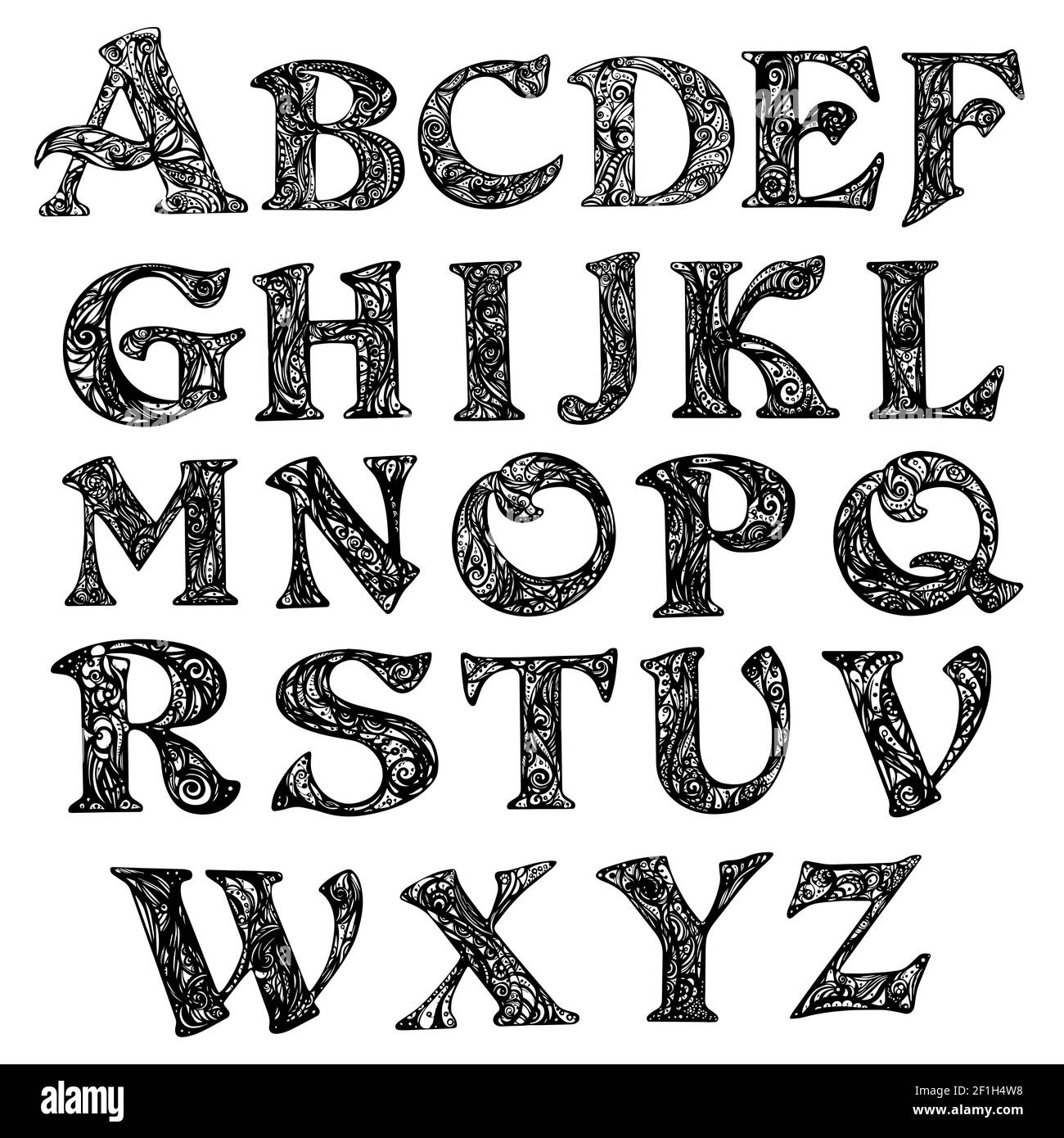 Script Style Lettering High Resolution Stock Photography and Images - Alamy