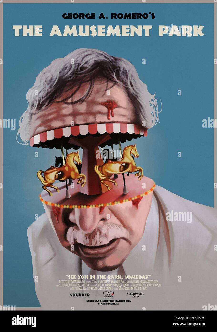 THE AMUSEMENT PARK, US poster, Lincoln Maazel, 2019. © Shudder ...